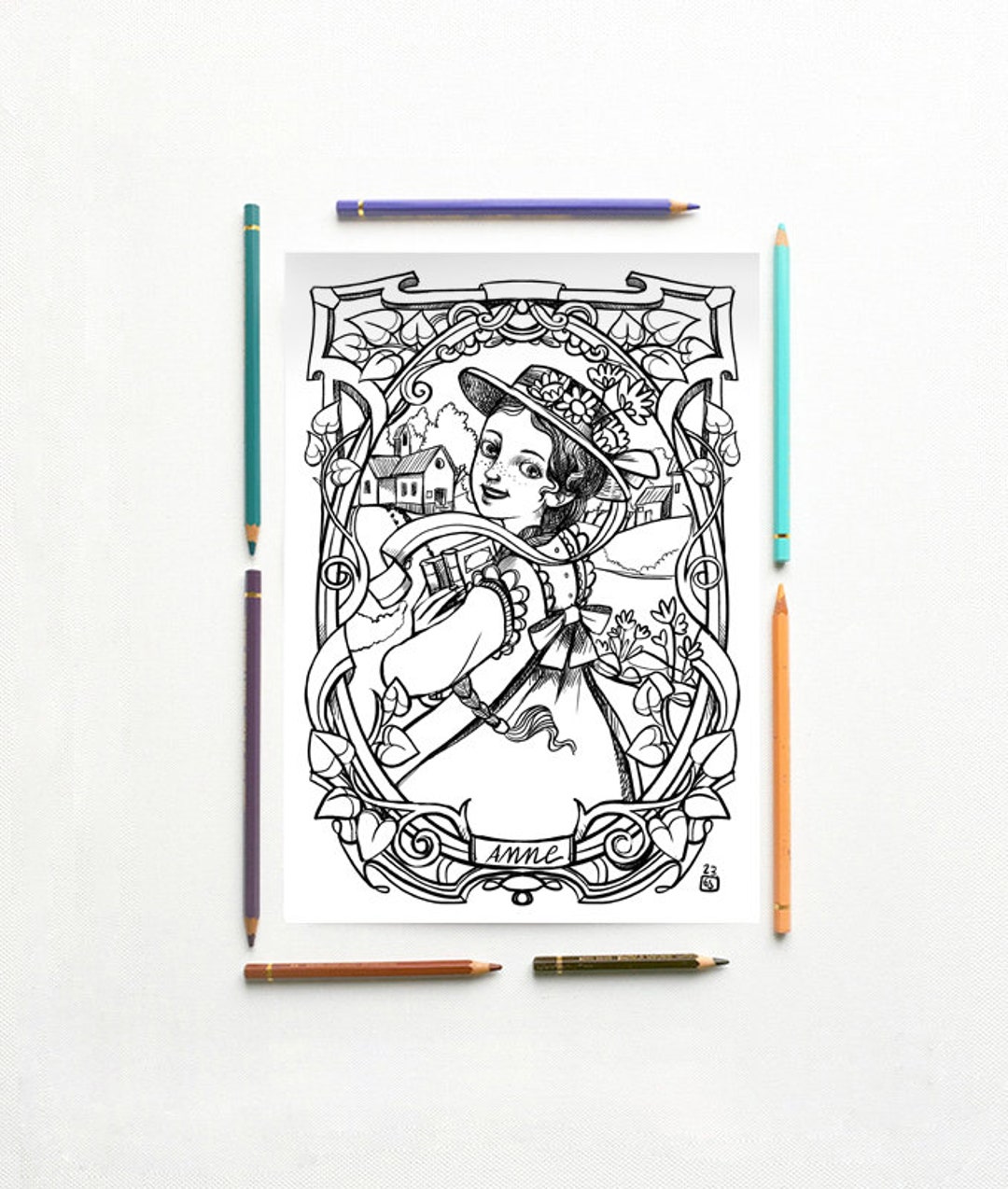 Alice In Wonderland Coloring Page Tim Burton