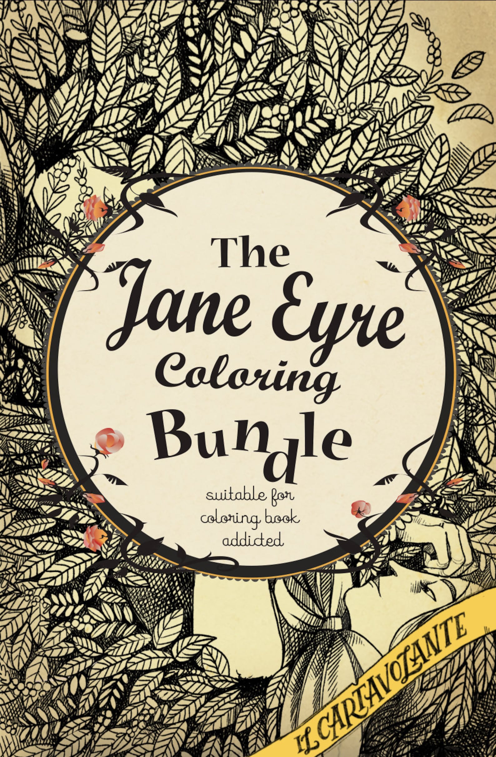 Jane Eyre Coloring Book -6 Pages to Color From Charlotte Bronte ...