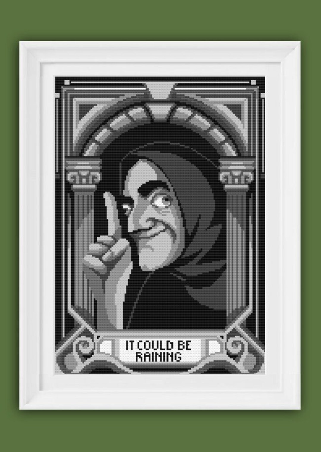 Cross Stitch Pattern - Igor /marty Feldman From Young Frankenstein ...