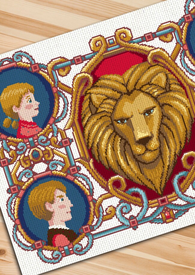 Chronicles of Narnia Cross Stitch Pattern C.S. Lewis the - Etsy UK
