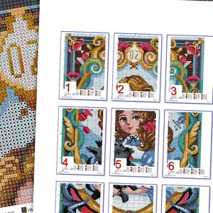 Cross Stitch Pattern -the Wizard of Oz- Dorothy and Toto- L. Frank Baum - PDF Instant Download ...
