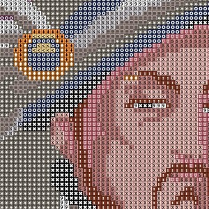 Cross Stitch Pattern PDF - King Henry VIII - Diamond Painting/ DMC ...