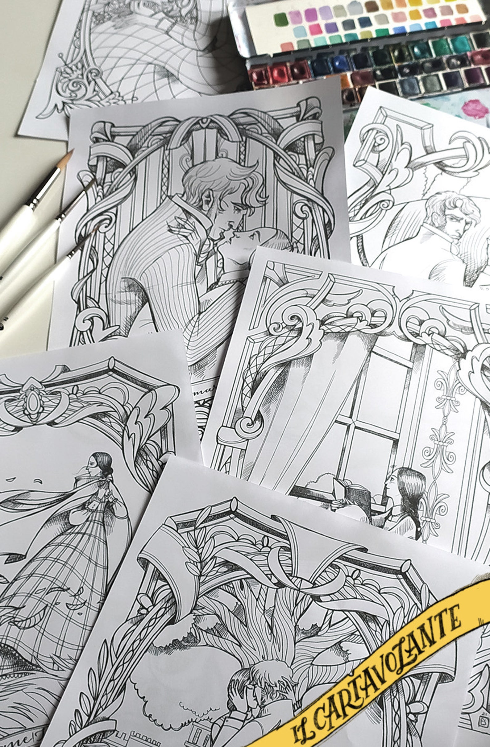 Young Jane Eyre Coloring Page from Charlotte Bronte Jane - Etsy