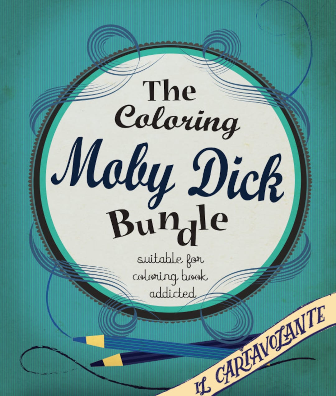 Coloring Book moby Dick Herman Melville Bundle 5 Coloring Pages Instant ...