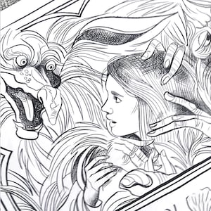 7 Coloring Pages - Labyrinth Characters - Hoggle, Ludo and Sir Dydimus ...