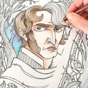 2 Coloring Pages PDF -jane Eyre and Mr Rochester - Jane Eyre Charlotte ...