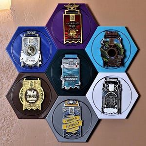 The Conqueror Virtual Challenge Finisher Medal Display Holder ...