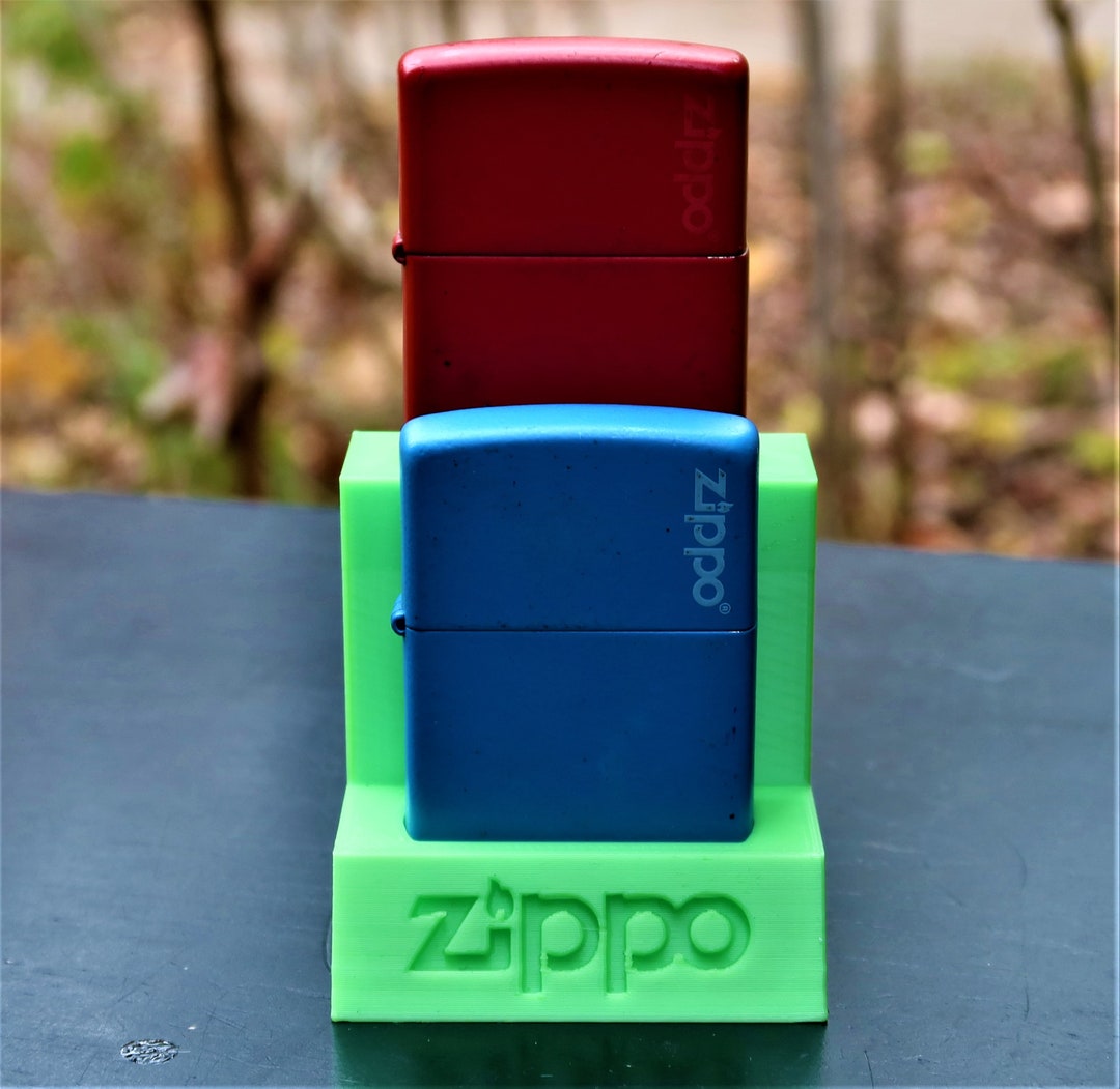 Zippo Lighters Display Stand - Zippo Holder - Holds Multiple Zippo ...
