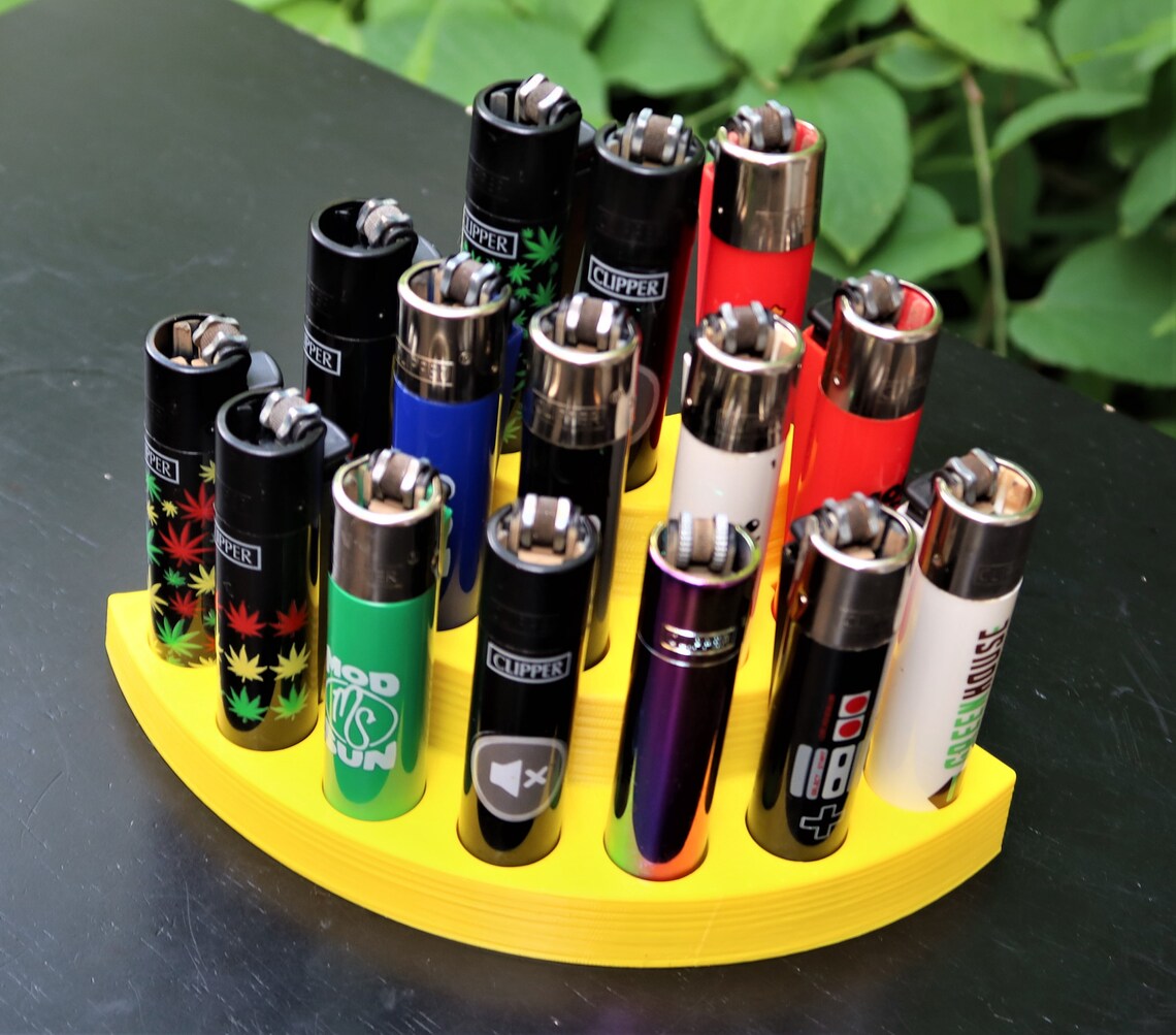Clipper Lighters Holder Display Stand 15 Clipper Lighters - Etsy