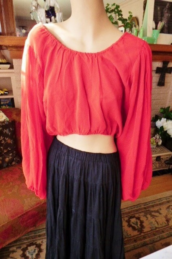 crop top belly dance - Gem