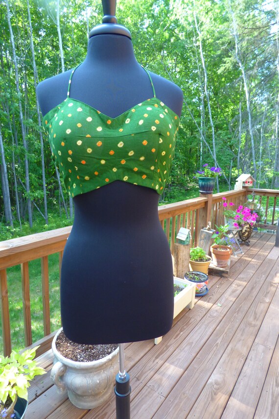 Crop Top Choli Tribal Belly Dance Costume | Etsy