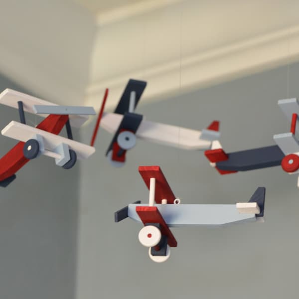 Airplane Mobile - Etsy