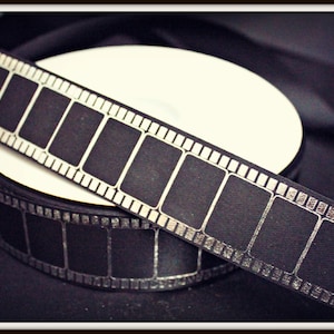 Hollywood Film Style Ribbon Film Strip Trim 1 Yard 1 5/16 - Etsy