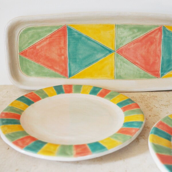 Mod Plates - Etsy
