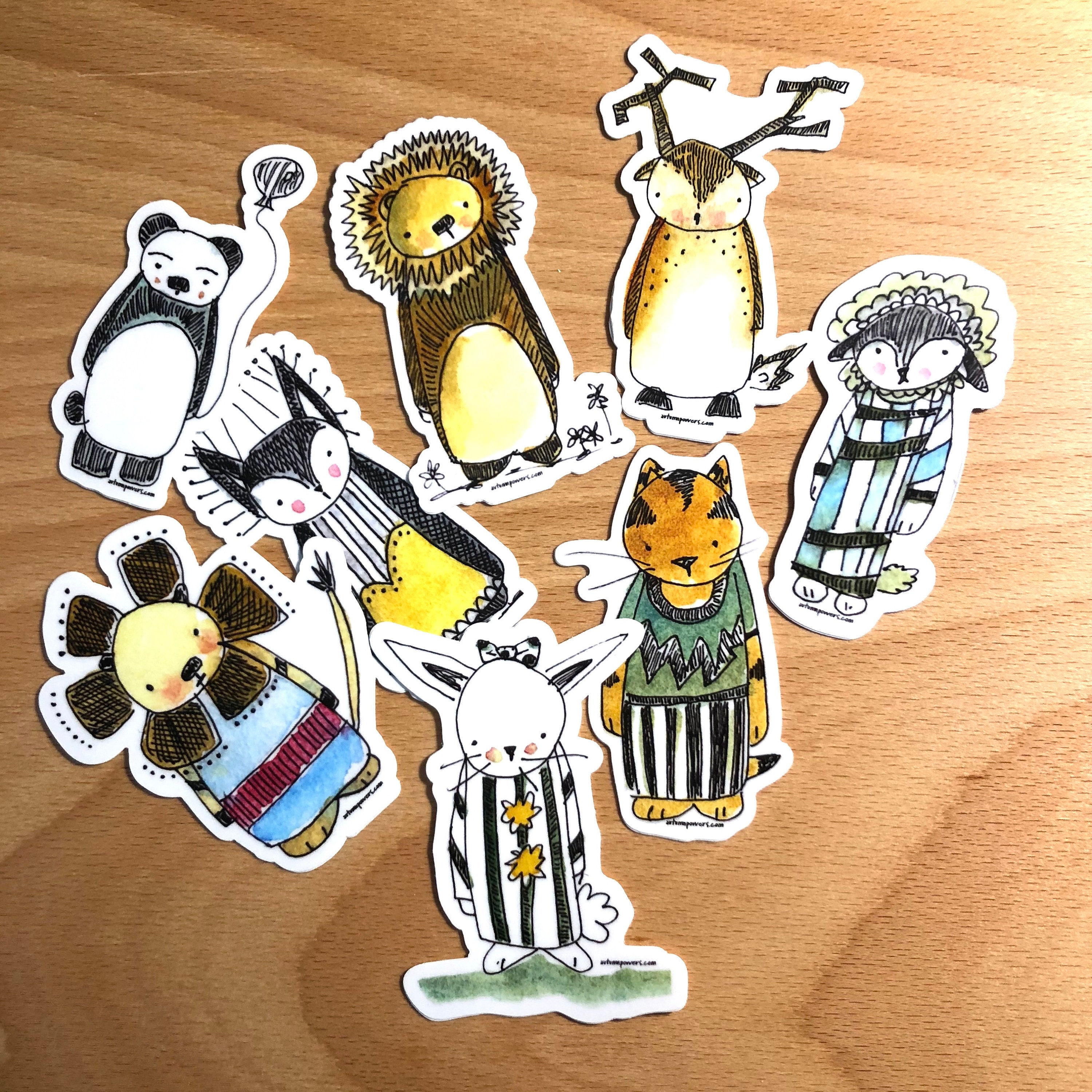 The Entire Pack of Sweet Creatures Sweet Creatures | Etsy