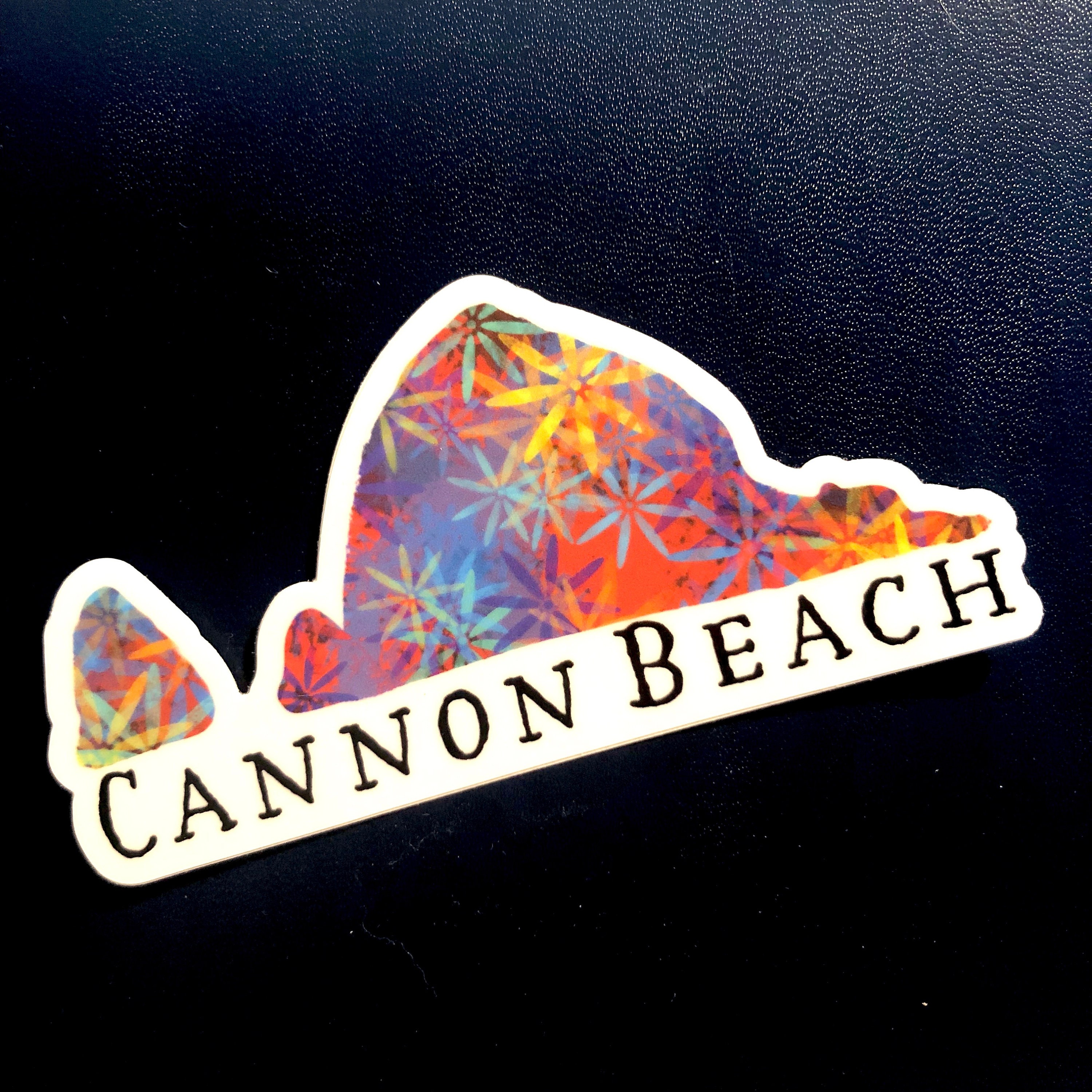 Cannon Beach Vinyl Sticker - Etsy