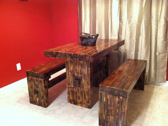 Items similar to dining/kitchen table/ butcher block on Etsy
