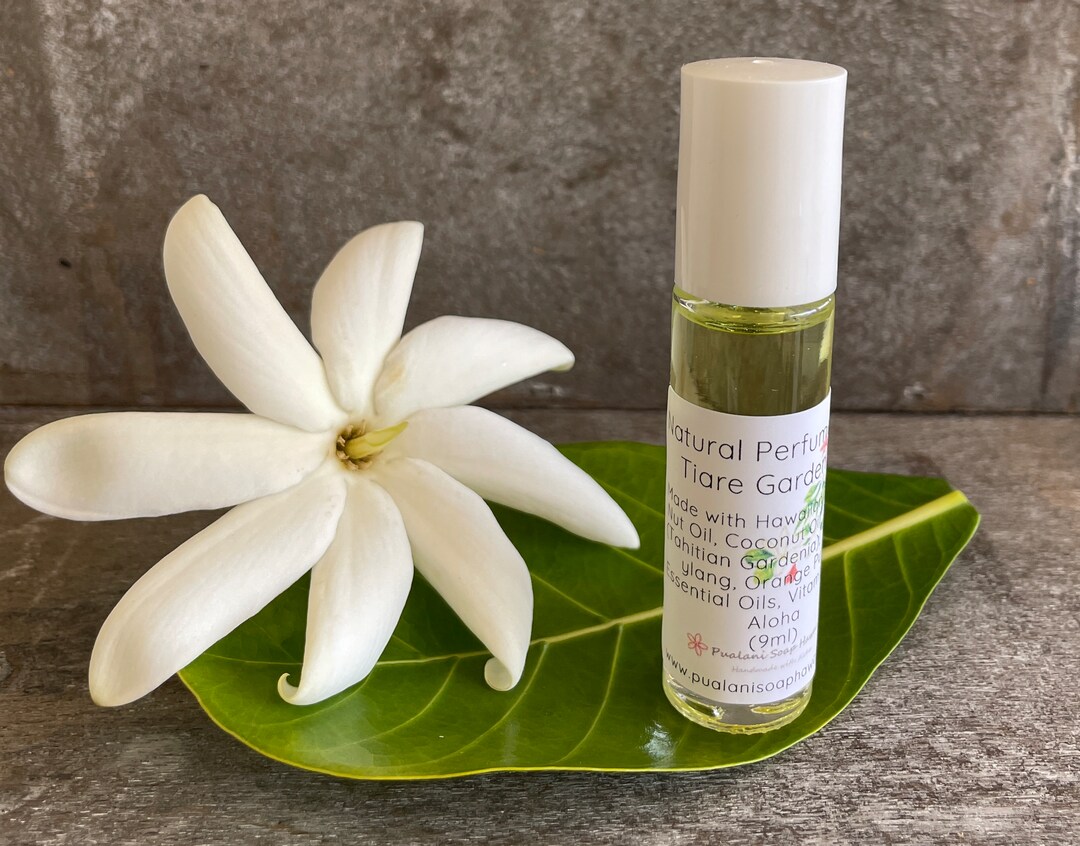 Tiare Gardenia Natural Perfume Oil Scented With Pure Essential Oils ...