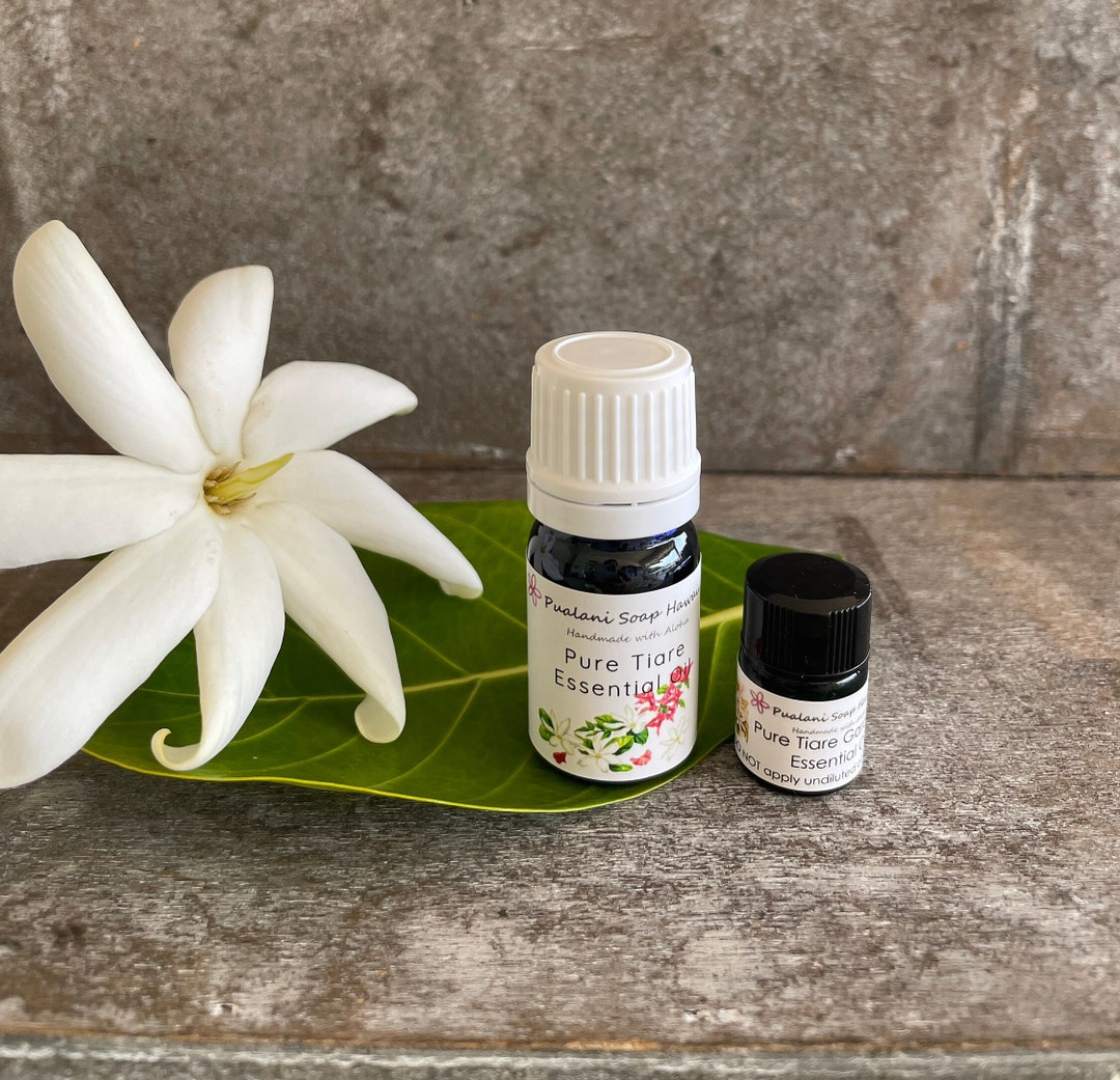 100% Pure Tiare Gardenia tahitian Gardenia Essential Oil // 2ml or 5ml ...