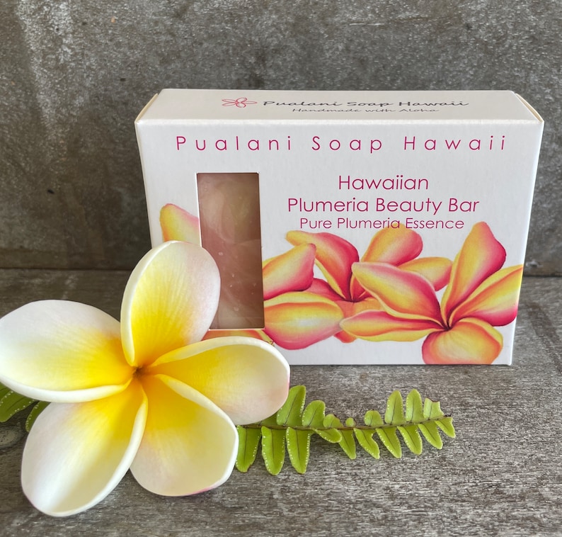 Hawaiian Plumeria Beauty Bar With Pure Plumeria Essence - Etsy