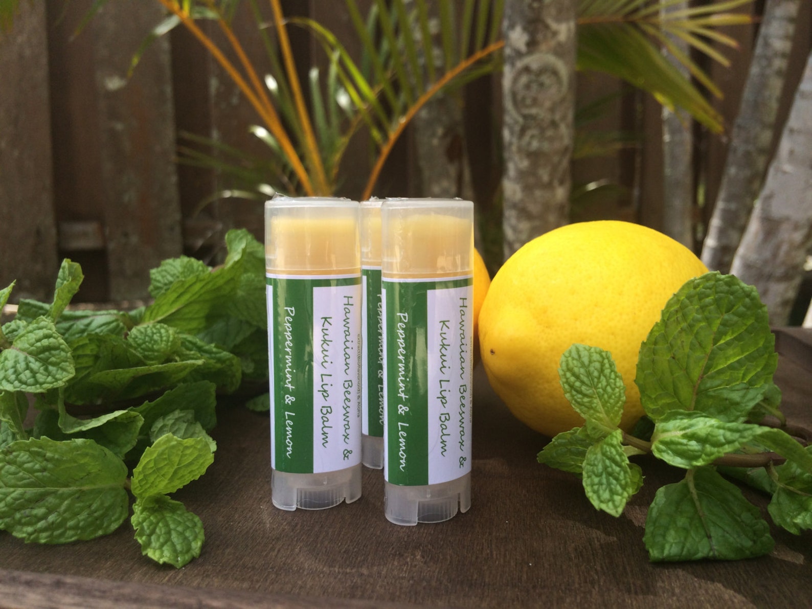 Hawaiian Beeswax Kukui Lip Balm All Natural Scented With Pure - Etsy