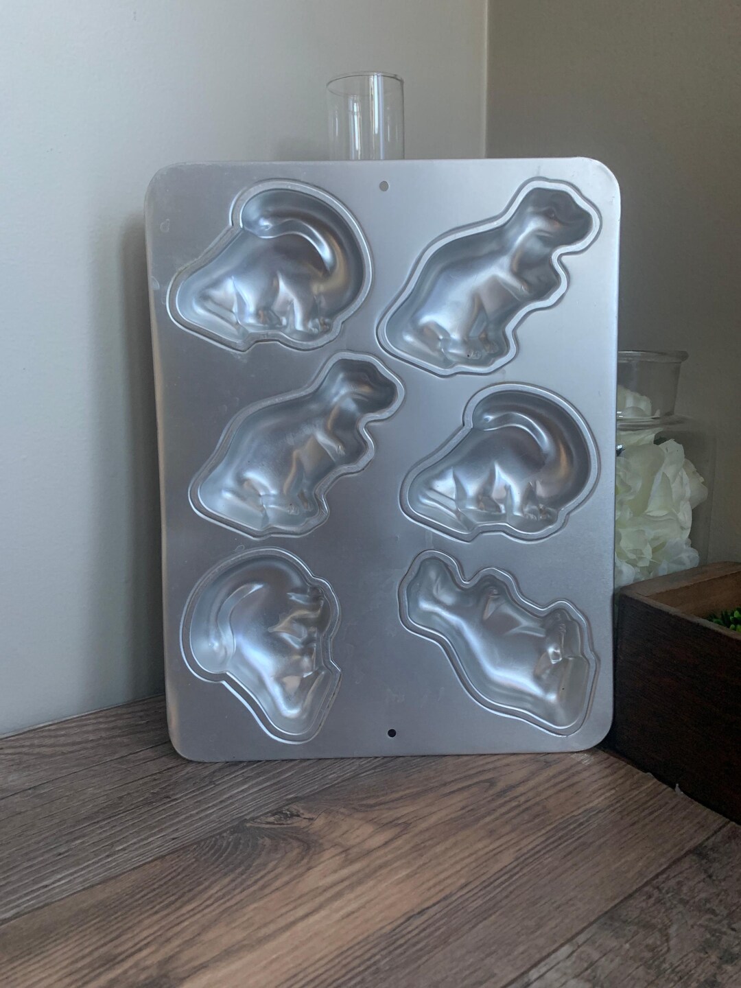 Wilton Dinosaur Shaped Cake Pan Vintage 90s Cake Pan Dinosaur - Etsy