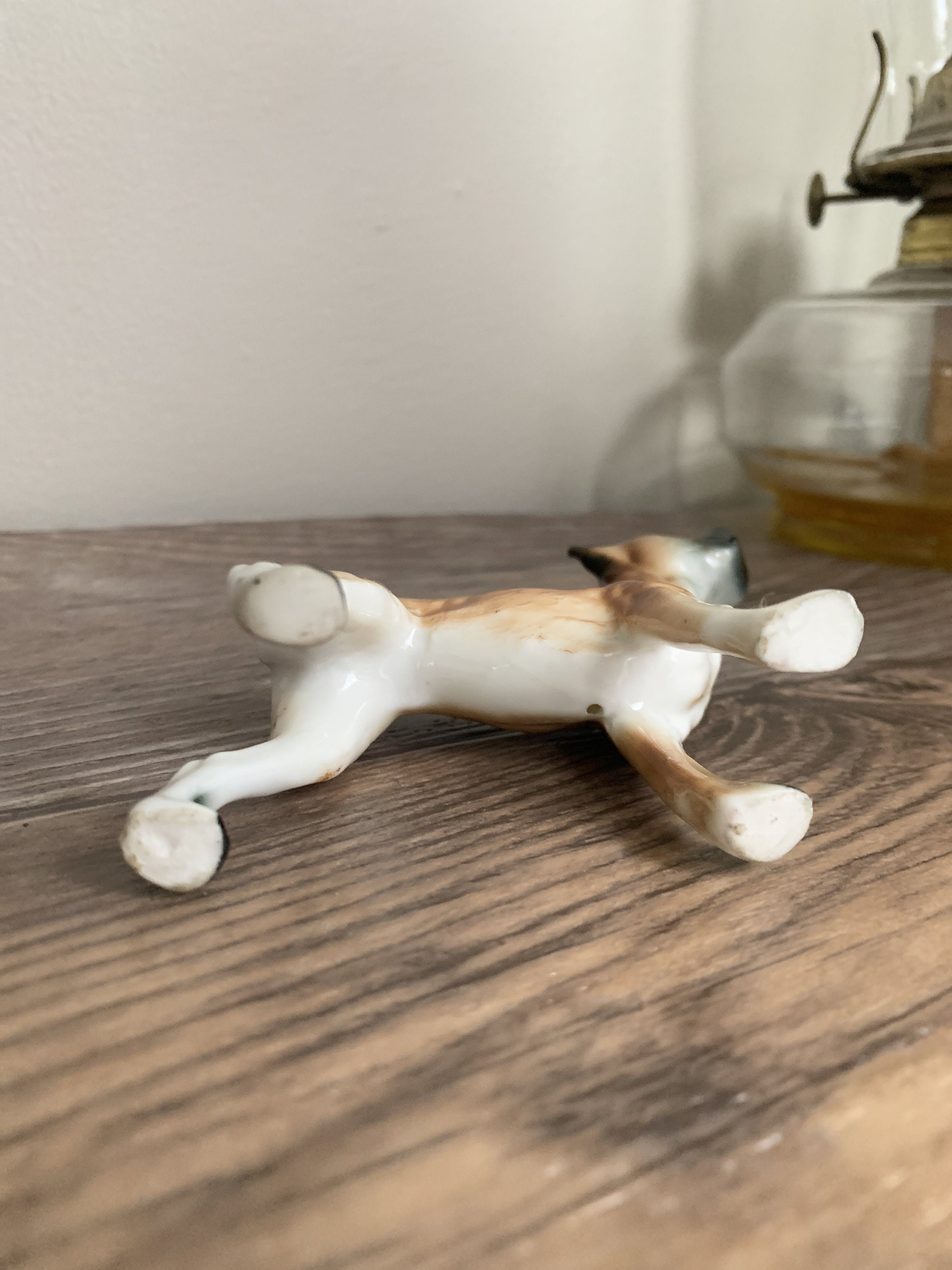 Miniature Dog Figurine Vintage Boxer Tiny Statue Vintage Home | Etsy Canada
