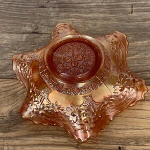 Fenton Cherry Chain Marigold Carnival Glass Bowl - Etsy