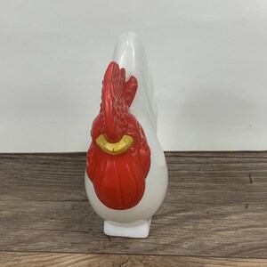 Vintage Avon Milk Glass Rooster Bottle, Bottle Only, Collectible Glass ...