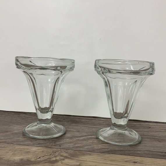 Sugar Bowls & Creamers Kitchen & Dining Set of 2 Vintage Ice Cream ...