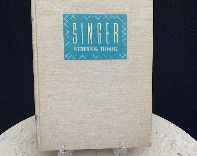 Singer Sewing Book 1954 Sewing Guide Tips and Tricks - Etsy