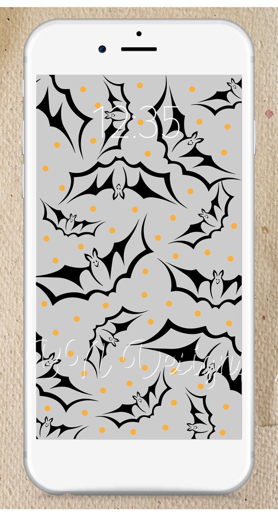 Lets Get Batty Iphone or Android Downloadable Wallpaper - Etsy