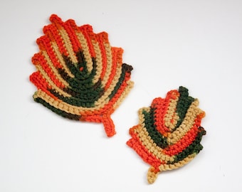 Crochet pot leaf | Etsy