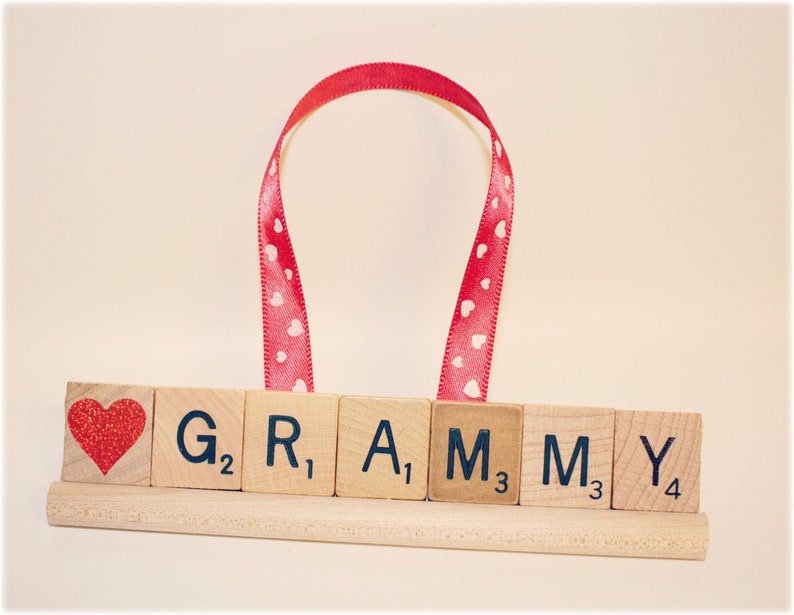Grammy Gift, Grammy Ornament, Grammy Gift, Mom Gift, Valentines ...