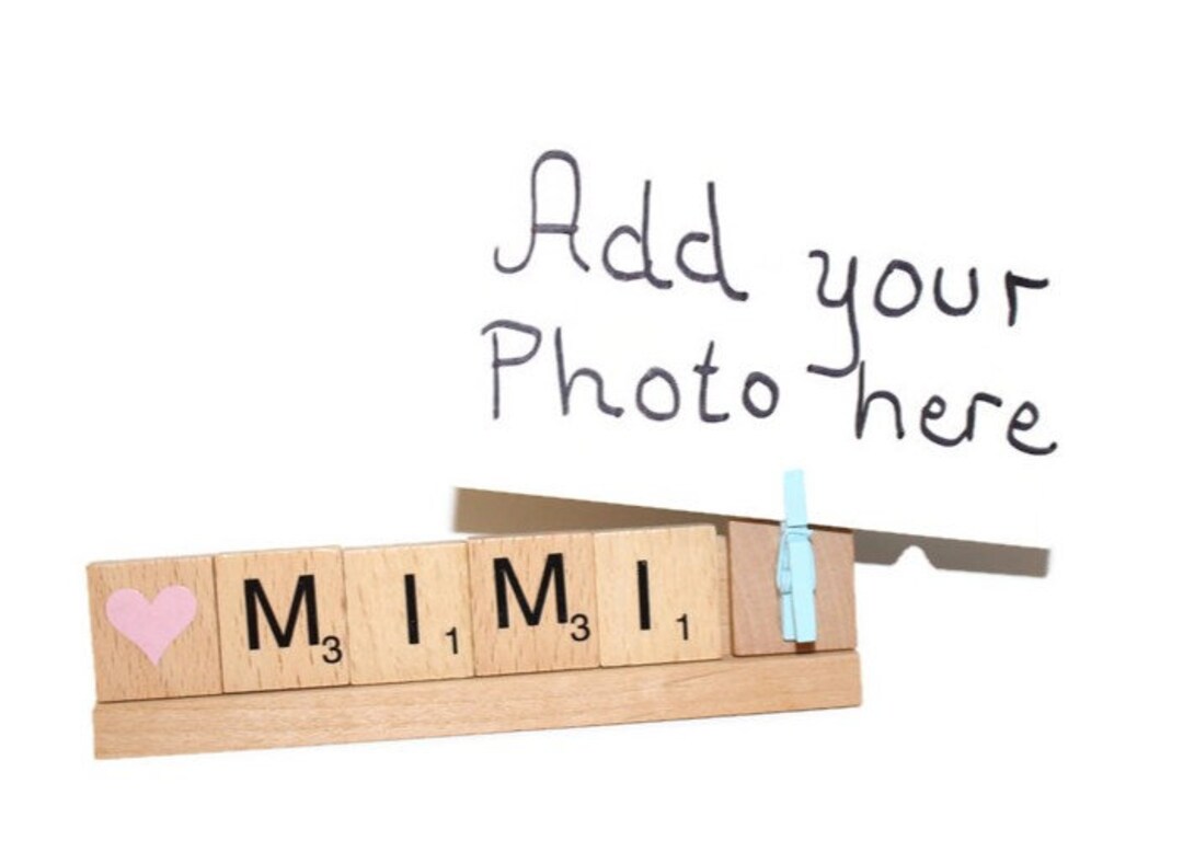 Mimi Photo, Mimi Gift, Grammy Photo Holder, Grammy Frame, Mom Gift ...