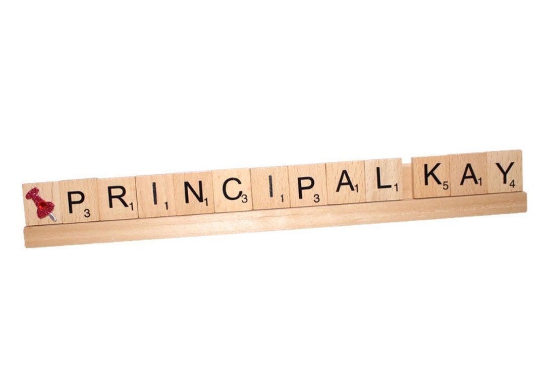 Personalize Principal Sign, Principal Ornament, School Principal Gift ...
