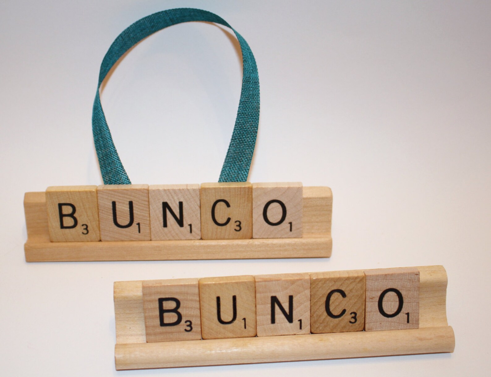 Bunco Gift Set -12 Ornaments, Bunco Gift, Bunco Night, Christmas ...