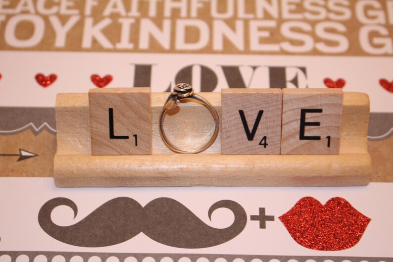 Engagement Photo Props, Engagement Ring Holder, Ring Holder, Love, Ring ...
