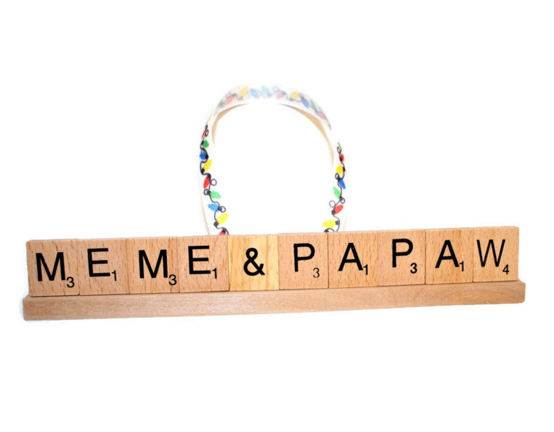 Christmas Ornament, Meme an Papaw Ornament, Meme an Papaw, Nana an Papa ...