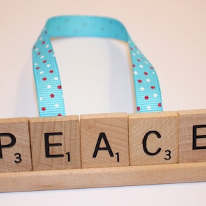 Christmas Ornament, Peace Ornament, Peace Christmas Ornament, Home ...