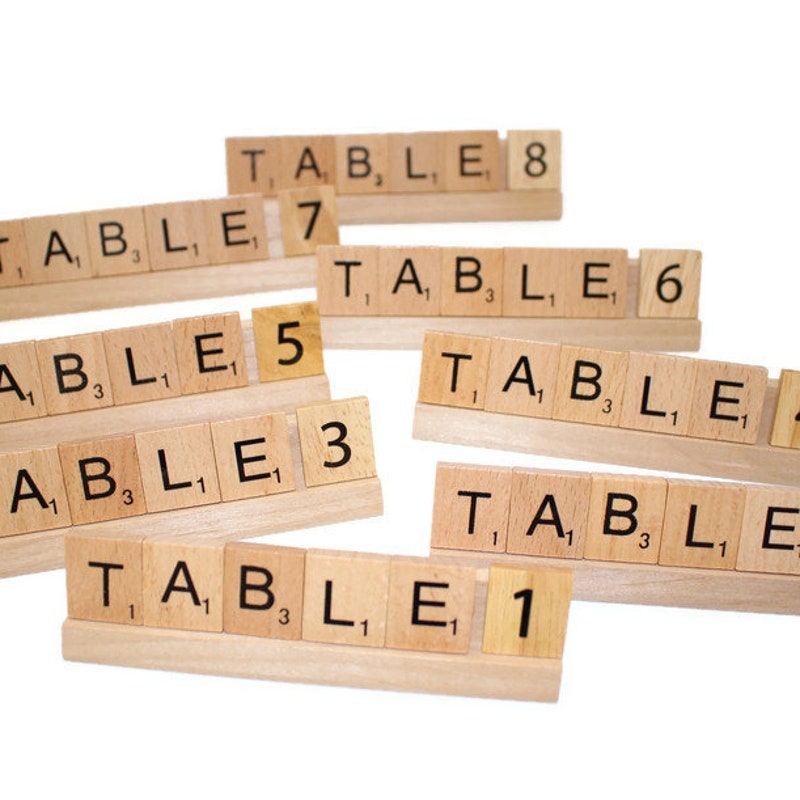 Scrabble Table - Etsy