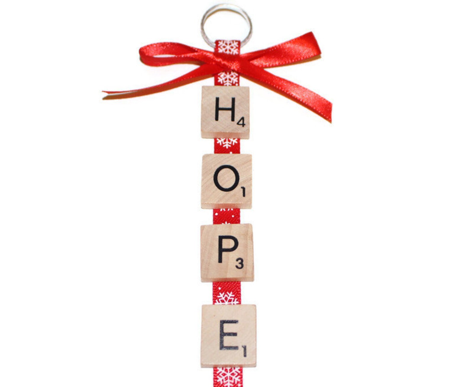 Hope Ornament, Joy Ornament, Love Ornament, Peace, Custom Ornament ...