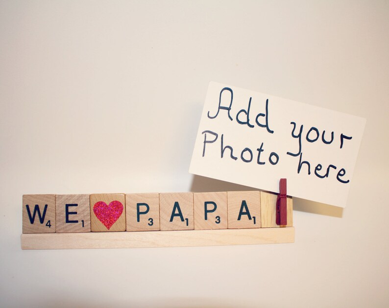 Love Papaw Papaw Photo Dad Photo Holder Dad Frame - Etsy