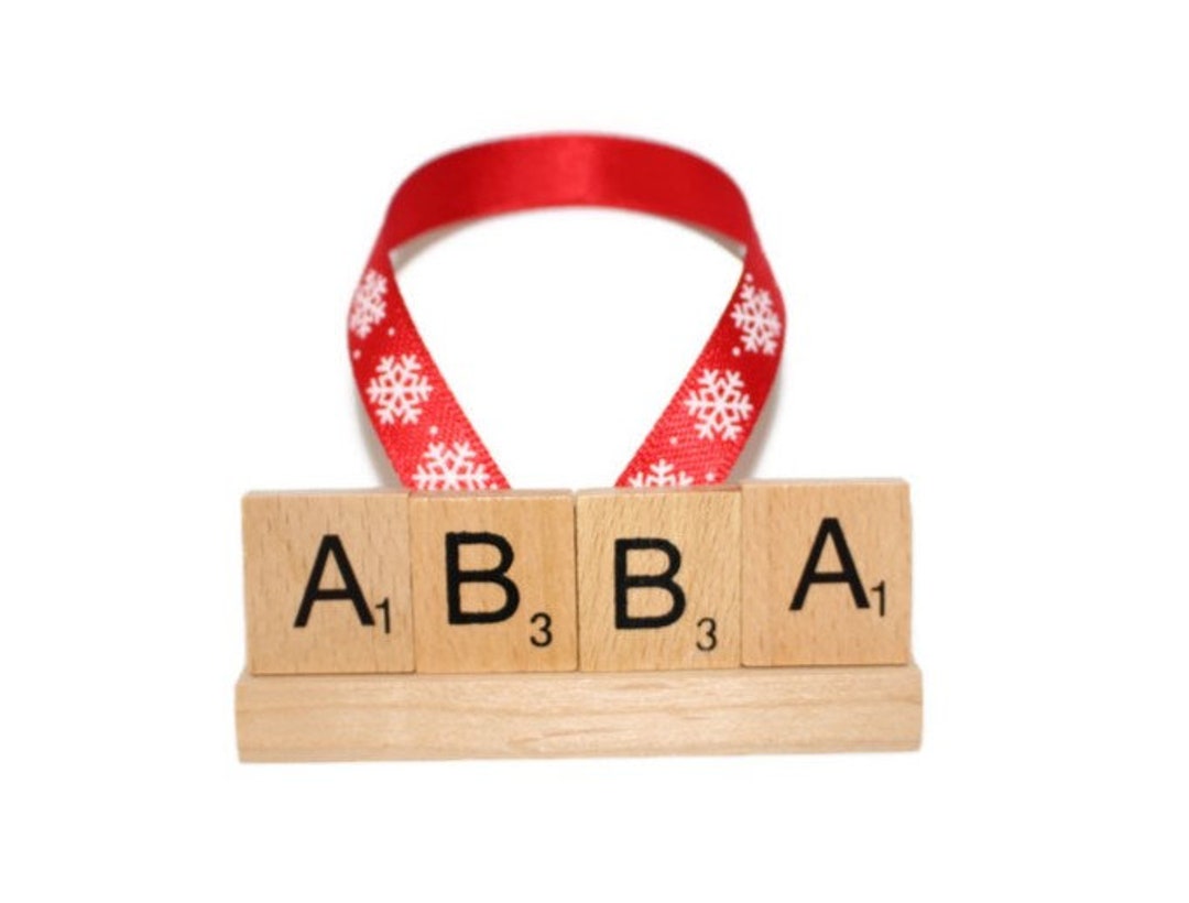 Abba Christmas Ornament, Abba Ornament, Funeral Gift, Memorial Gift ...
