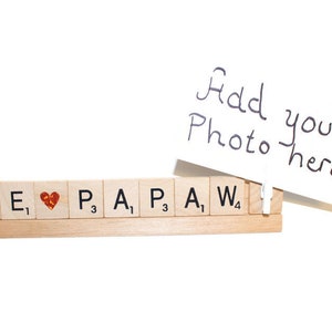 Love Papaw, Papaw Photo, Dad Photo Holder, Dad Frame, Father's Day ...