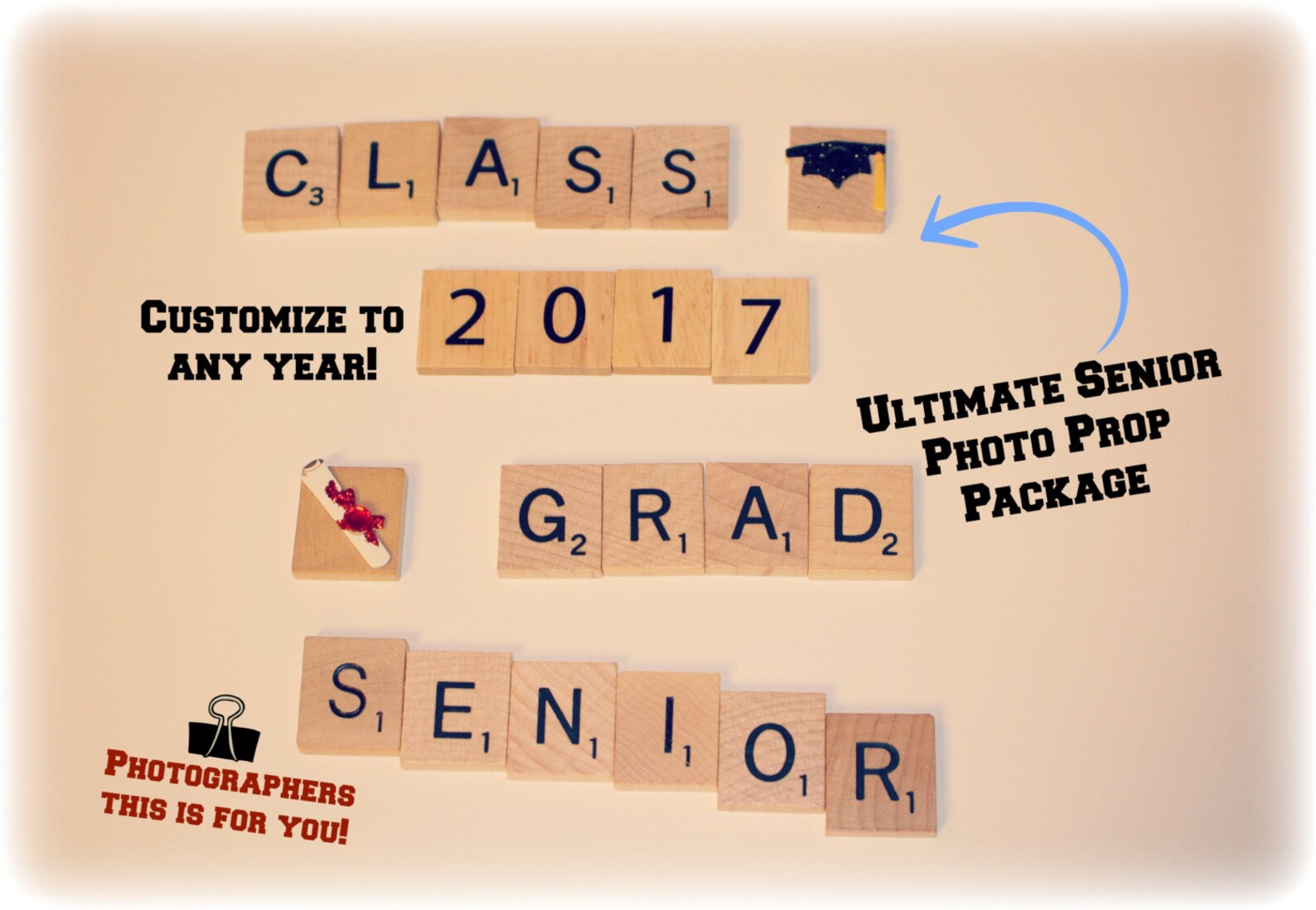 Senior Photos Senior Props Graduation Props Graduation - Etsy