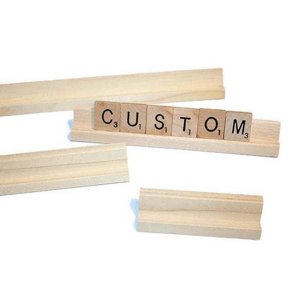 Scrabble Tile Racks - Etsy
