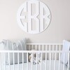 Wooden Script Letters Wall Hanging Nursery Decor Wooden Initials ...