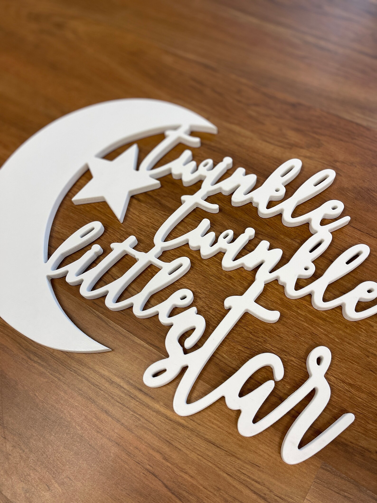 Twinkle Twinkle Little Start Sign Cutout Bedroom Sign - Etsy