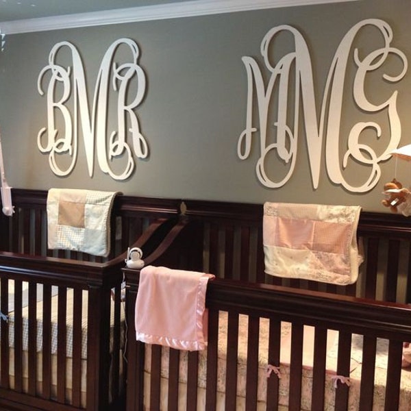 Monogram Decor - Etsy
